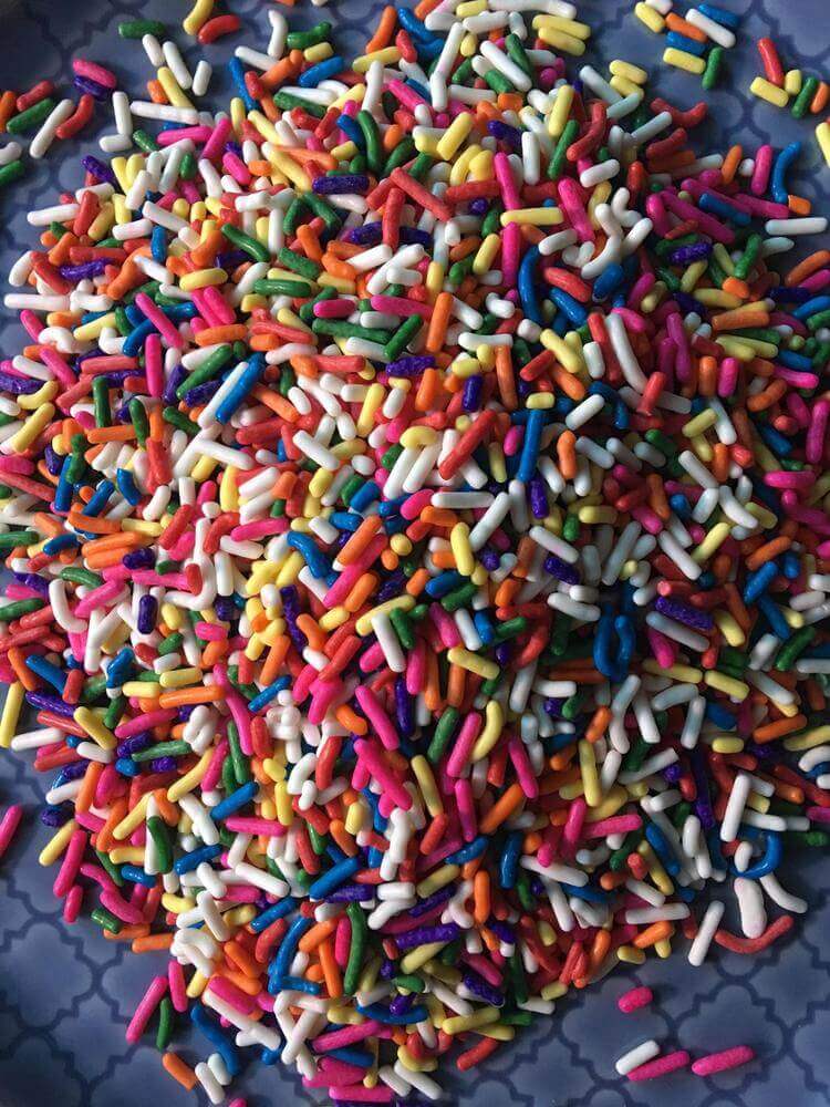 Rainbow Sprinkles (25 lb) – CNS Confectionery Products, LLC
