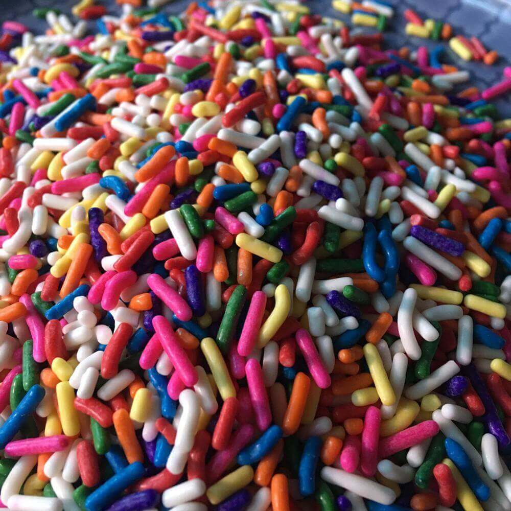 Rainbow Sprinkles (25 lb) – CNS Confectionery Products, LLC