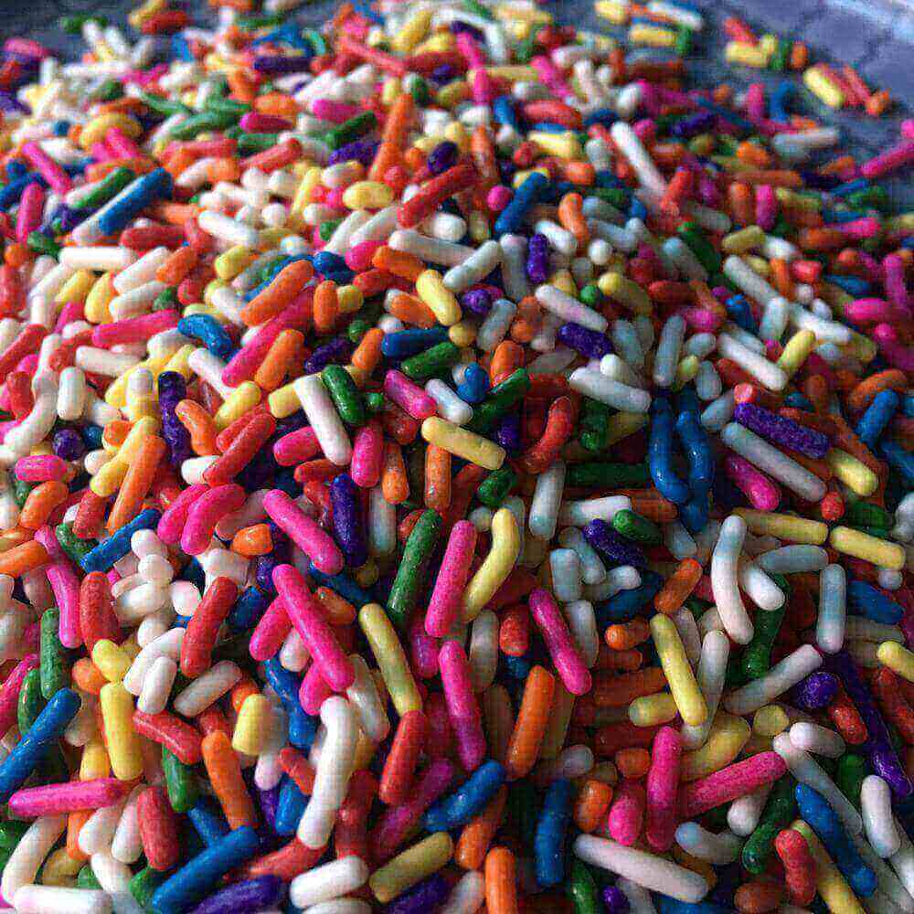 Rainbow Sprinkles (10 lb) – CNS Confectionery Products, LLC